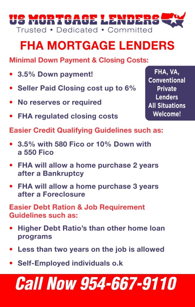 CHAPTER 13 BK BUYER - FHA VA BANK STATEMENT MORTGAGE LENDERS